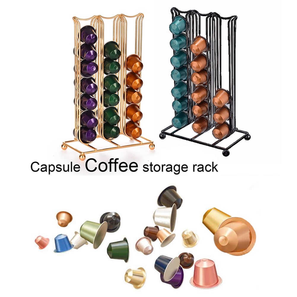 Decor Store 42 Coffee Capsules Pods Holder Dispenser Storage Stand ...