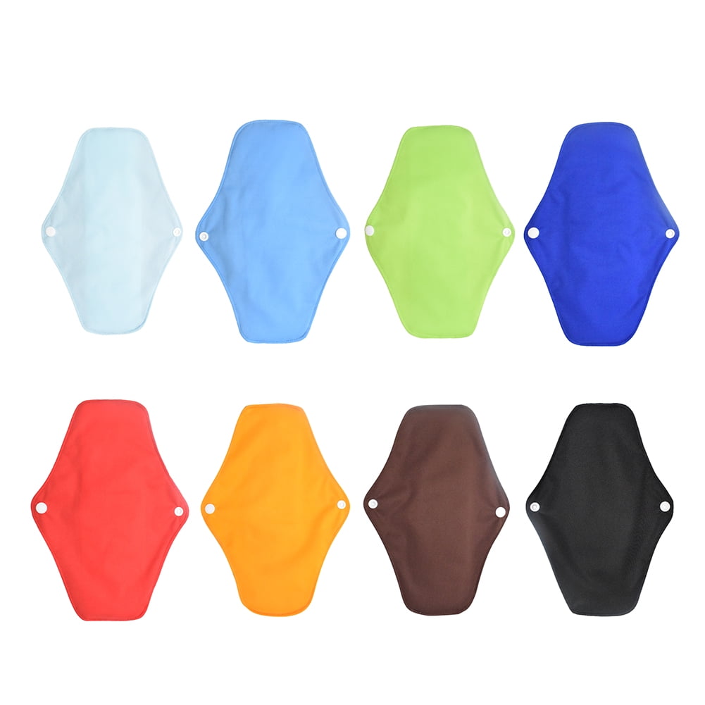 Decor Store Women Reusable Washable Bamboo Towel Menstrual Pad Sanitary ...