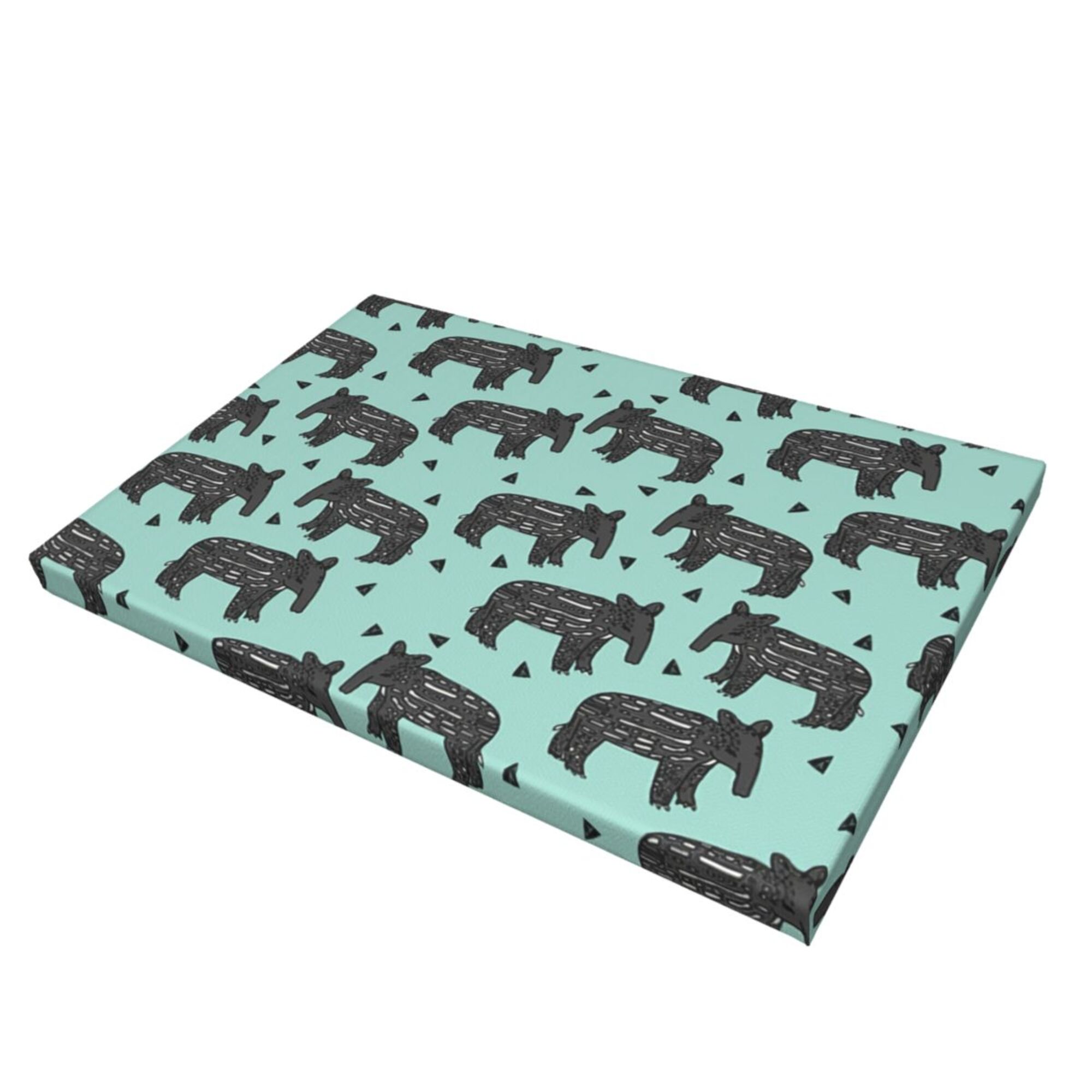 Decor Tapir Baby Tapir Cute Animals- Wall Decor Bathroom Canvas ...