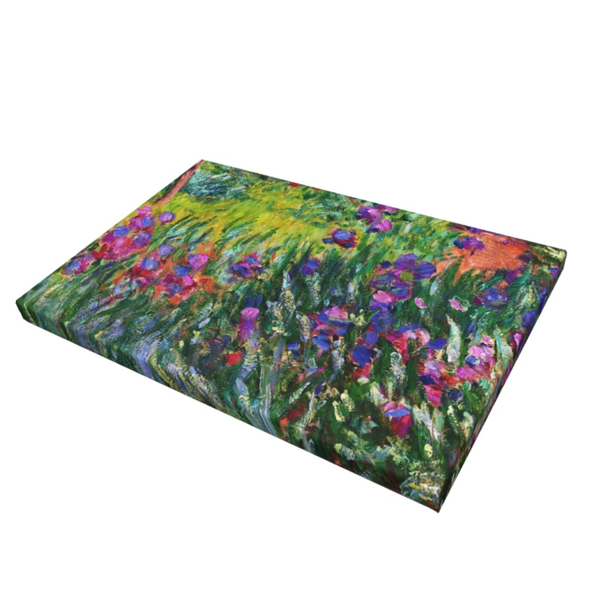 Decor The Iris Garden In Giverny Claude Monet Fine Art Wall Decor ...