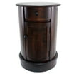 SAFAVIEH Tabitha Solid Swivel Accent Table with Drawer and Cabinet ...