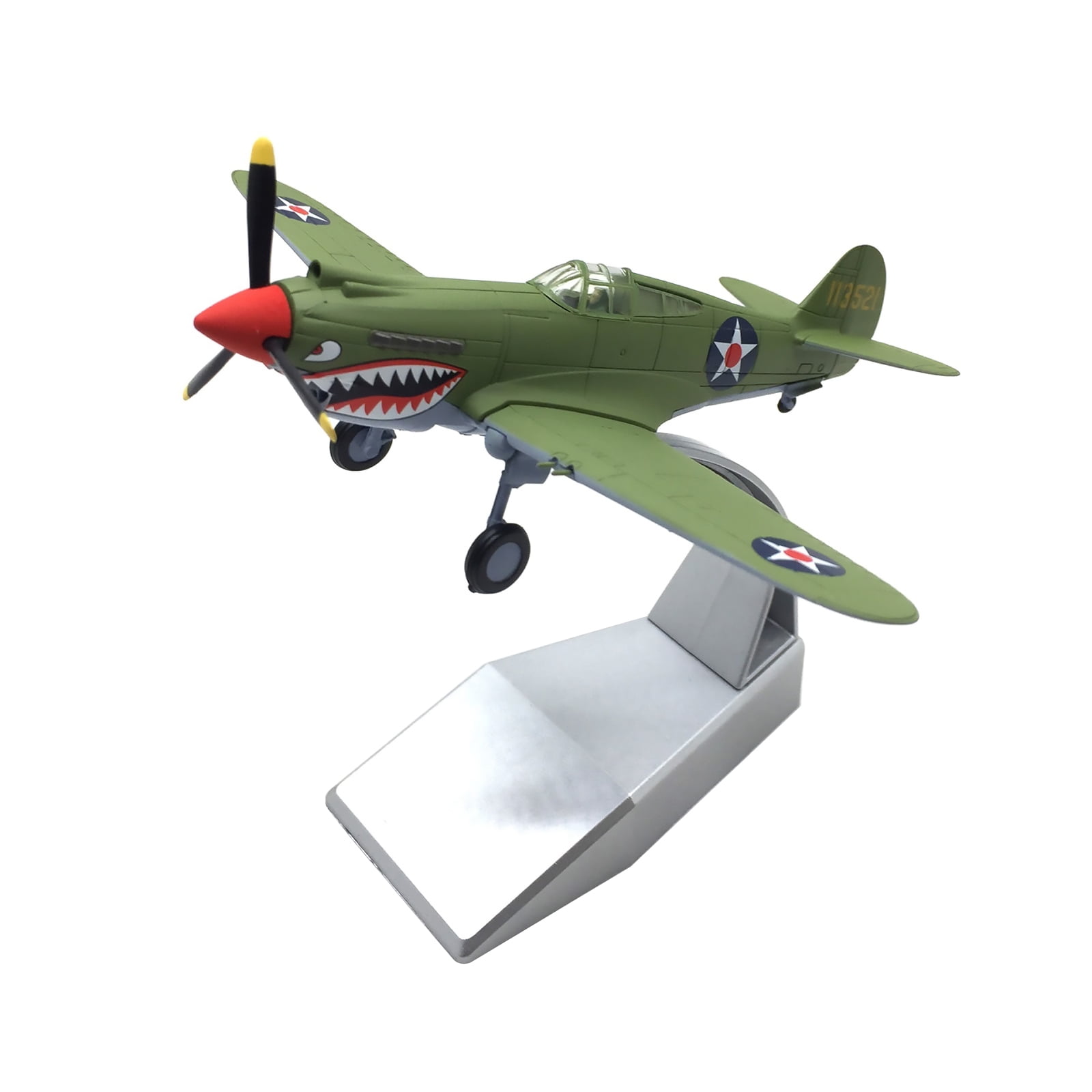 Decor Toy with Stand American P40 Fighter Model 1:72 Scale Alloy ...