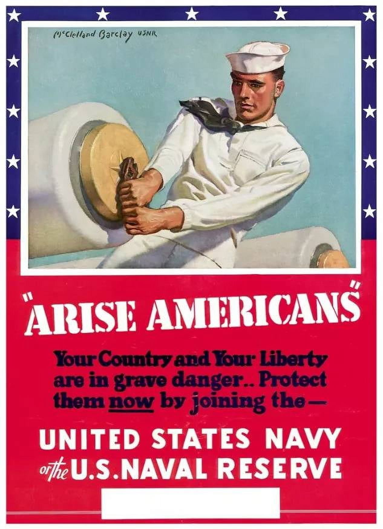 Decor US Navy Poster. Graphic Design. U. S Naval reserve. Home Wall Art ...