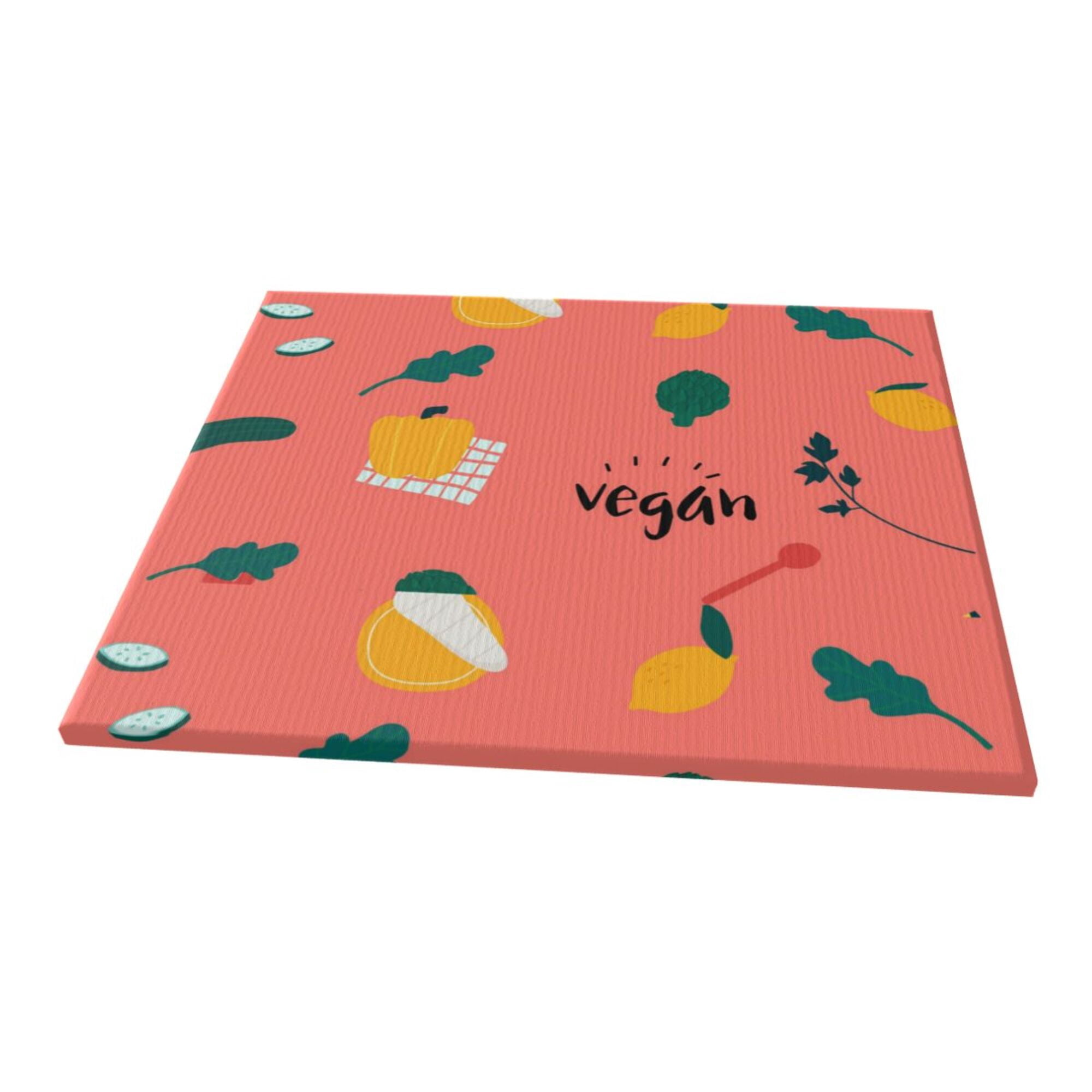 Decor Vegan Food Wall Decor Bathroom Canvas Painting Modern Decorations ...