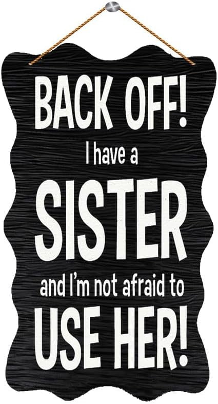 Decor Wooden Sign Backup Garage Home Decor Printed Wood Wall Art Sign ...