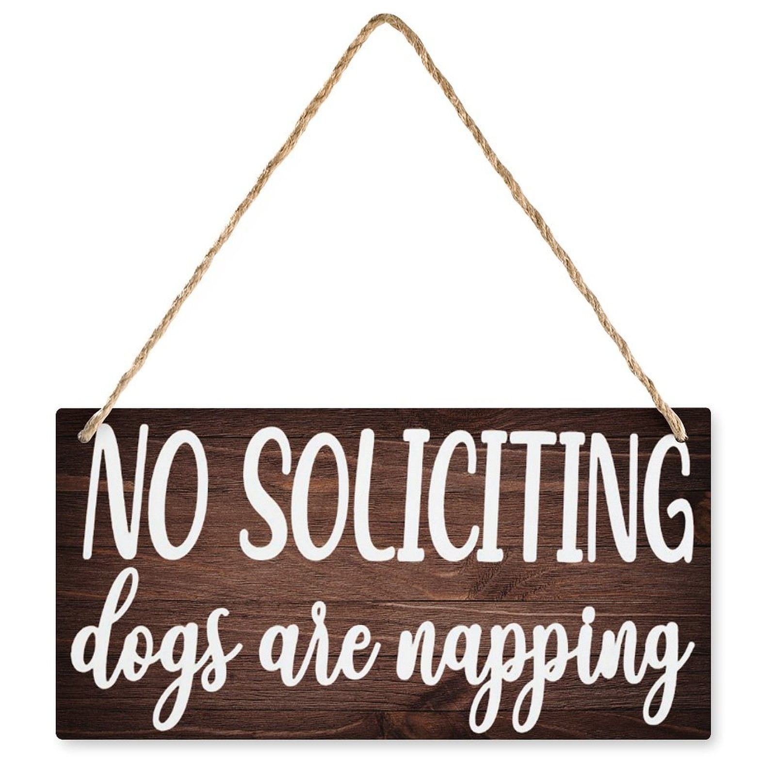 Decor Wooden Sign No Soliciting Sign No Soliciting Dog Sign Wooden Sign ...