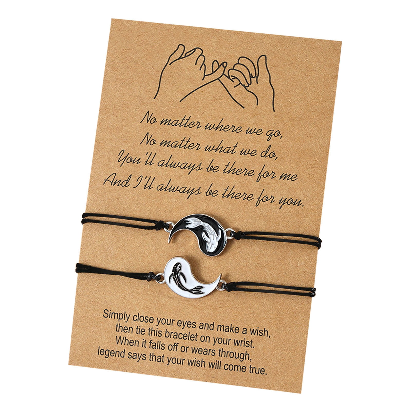 Decor Yin Yang Bracelet Europe And America Dripping Oil Tai Chi Gossip ...