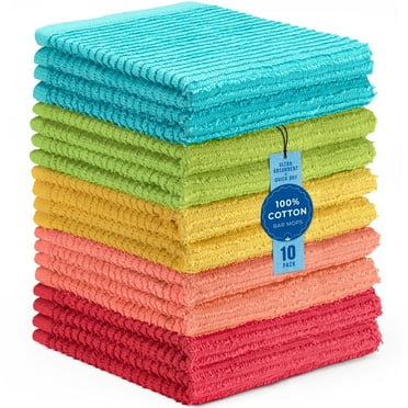 World's Best Dish Cloths - Set of 12 - Assorted Colors - Walmart.com