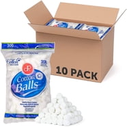 Swisspers Organic Triple Size Cotton Balls, 80 count - Walmart.com