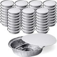 DecorRack Heavy Duty Disposable Aluminum Baking Pans with Flat Board ...