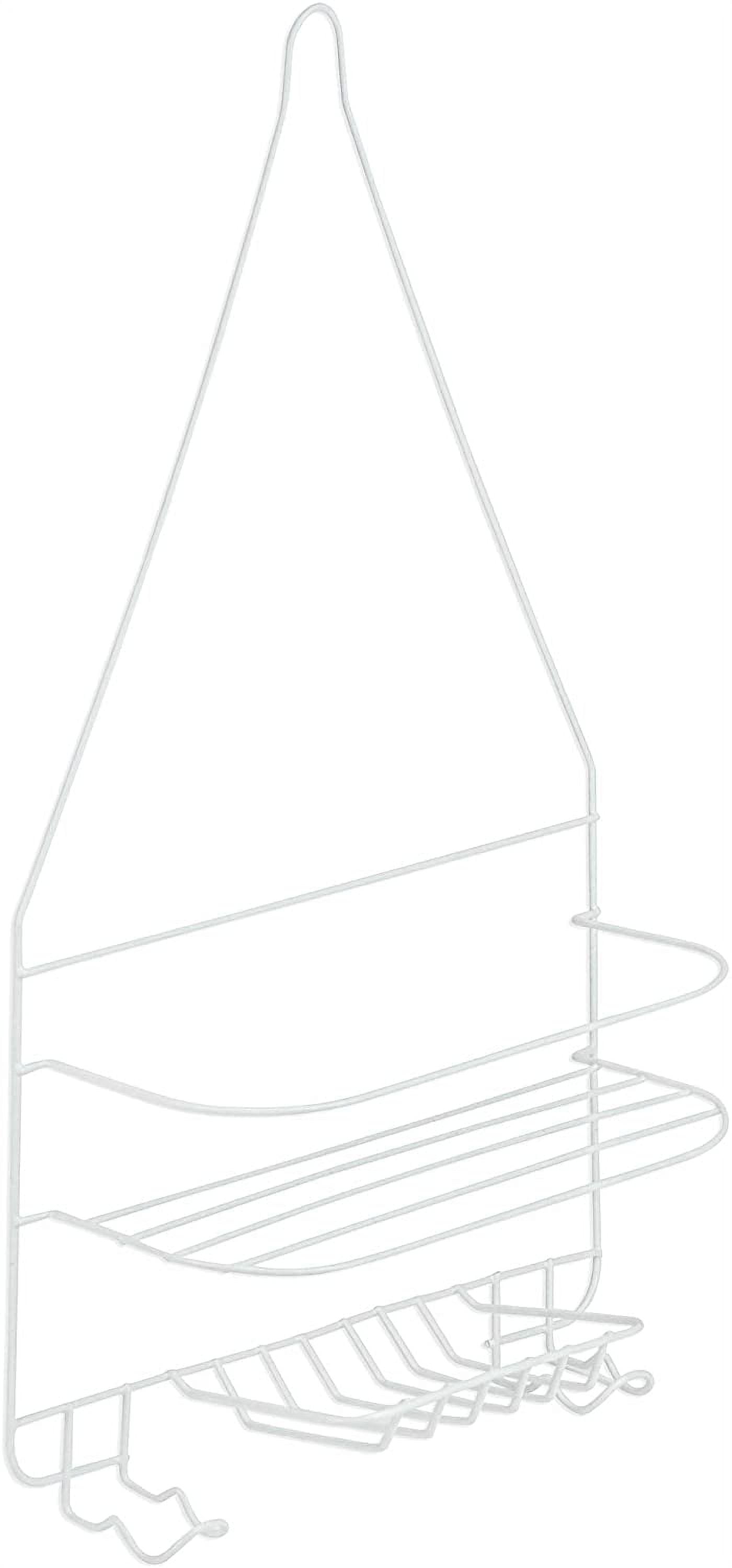 DecorRack Shower Caddy Modern Flexible Wire Design, Lightweight Shelf ...