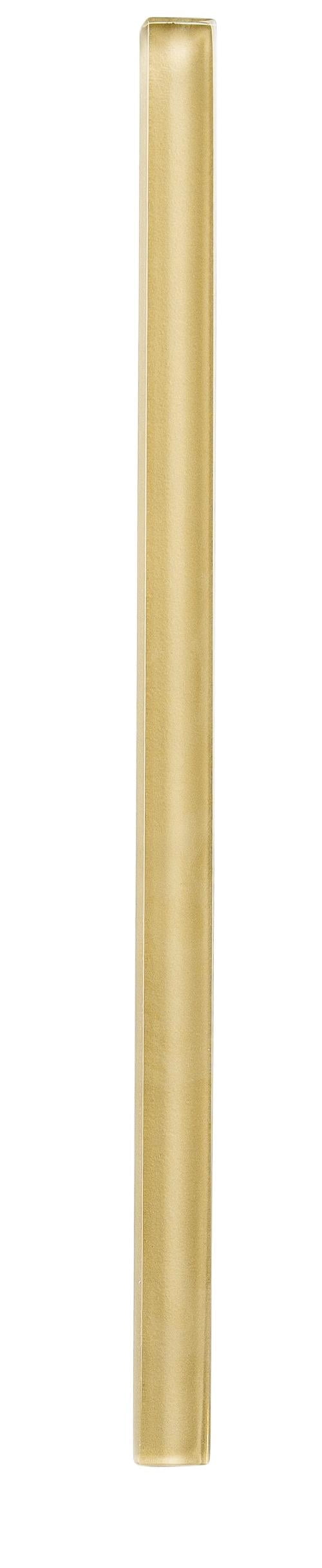 Decora Barre Centra Brown 0.5-in. x 12-in. Pencil Liner Polished Glass ...