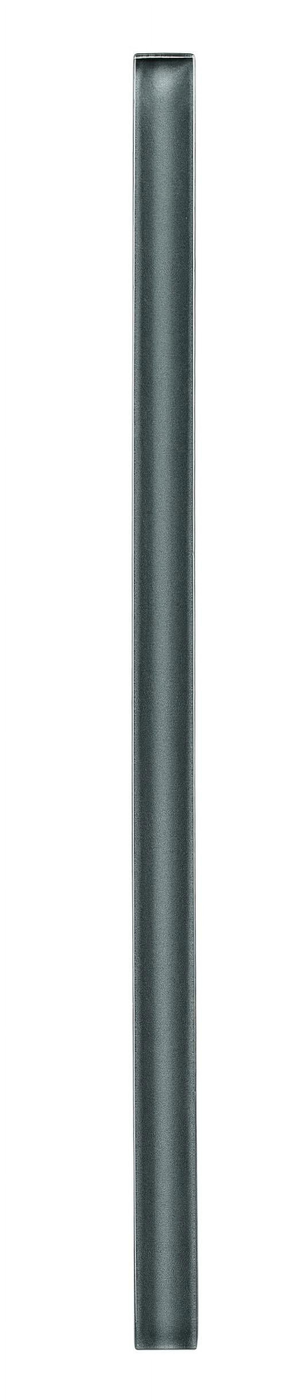 Decora Barre Sync Gray 0.5-in. x 12-in. Pencil Liner Polished Glass ...