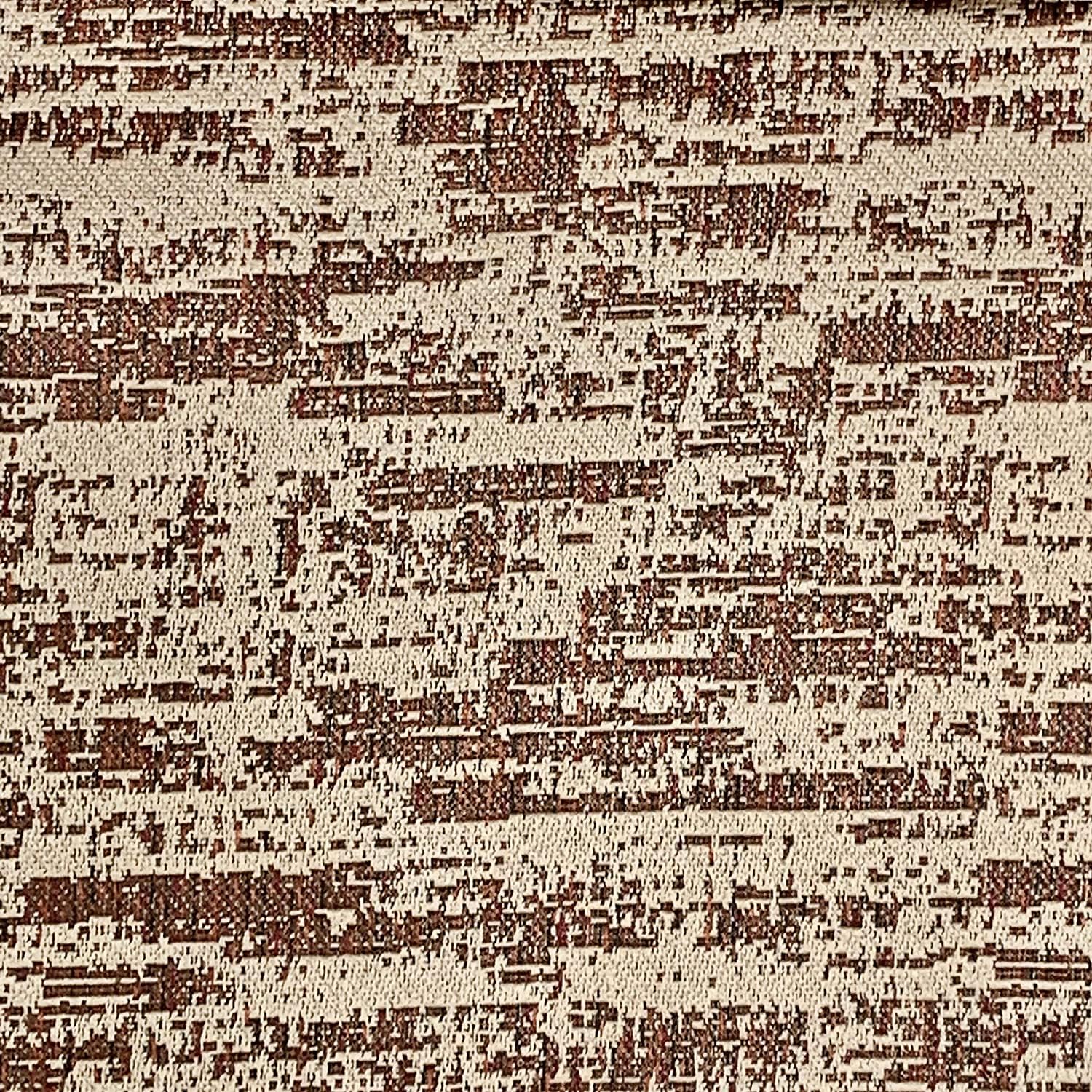 Decora Furnishings Abstract Patch Design Jacquard Material Polyester ...