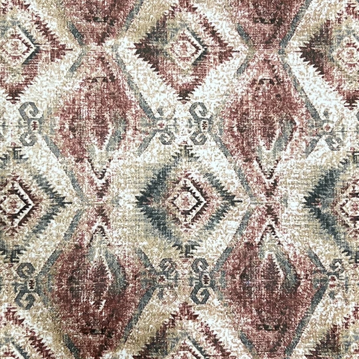 Decora Furnishings Aztec Vintage Velvet Fabric Upholstery Material ...