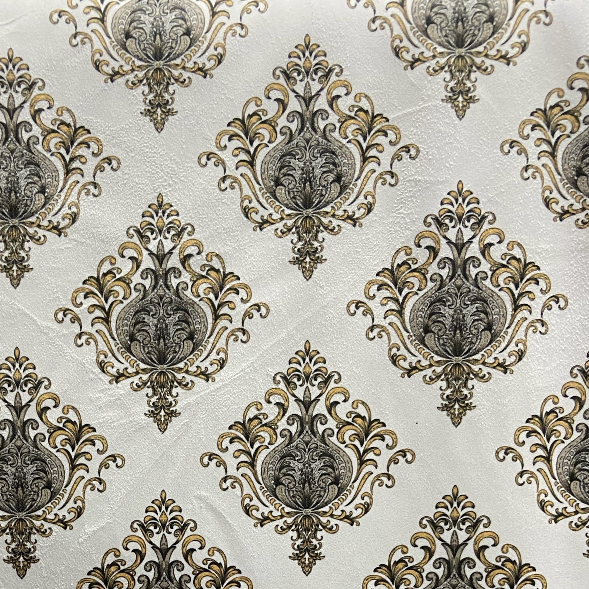 Decora Furnishings Damask Vintage Luxurious Velvet Upholstery Fabric by ...