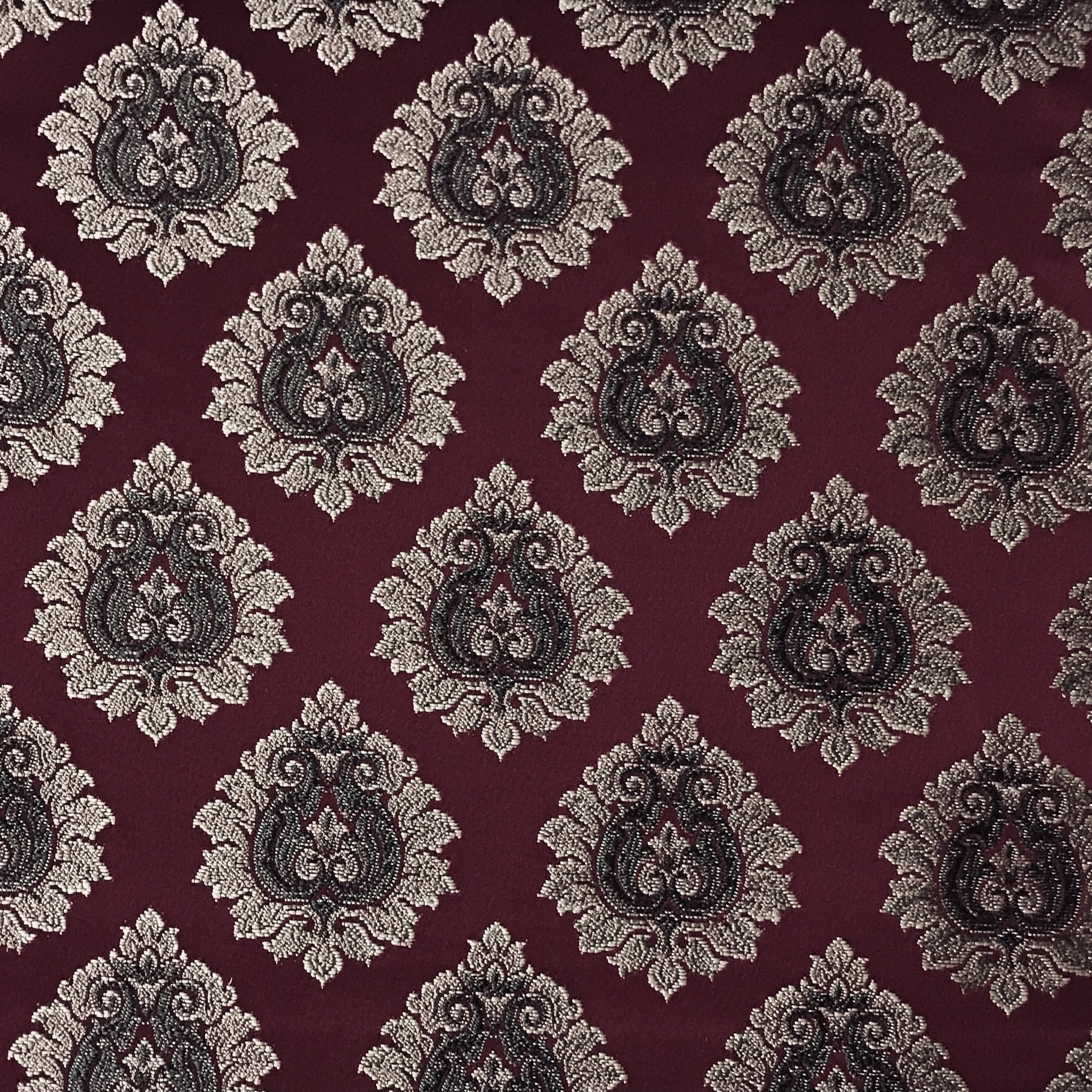 Decora Furnishings Luxurious Premium Jacquard Damask Design Furnishing ...
