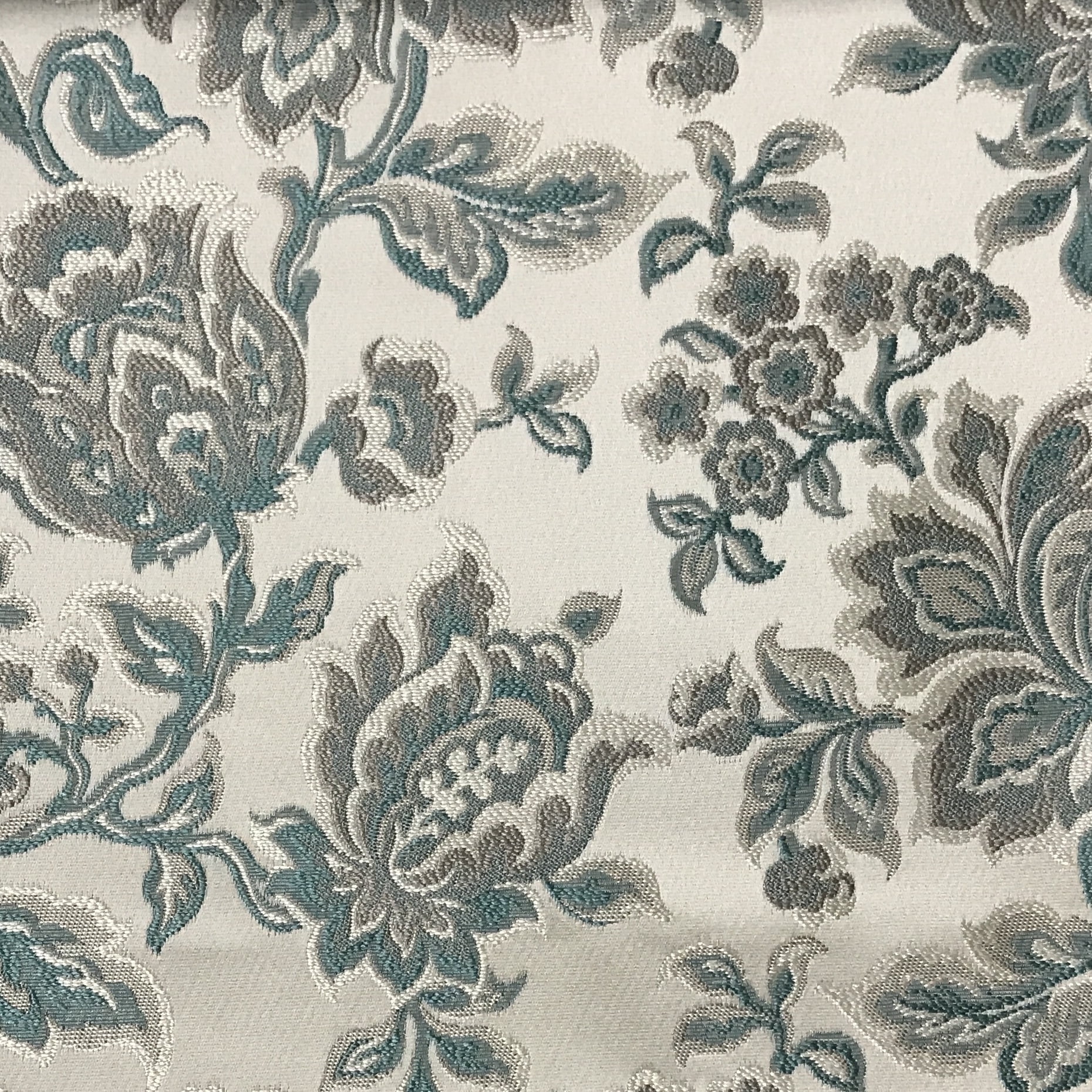 Decora Furnishings Luxurious Premium Jacquard Floral Design Furnishing ...