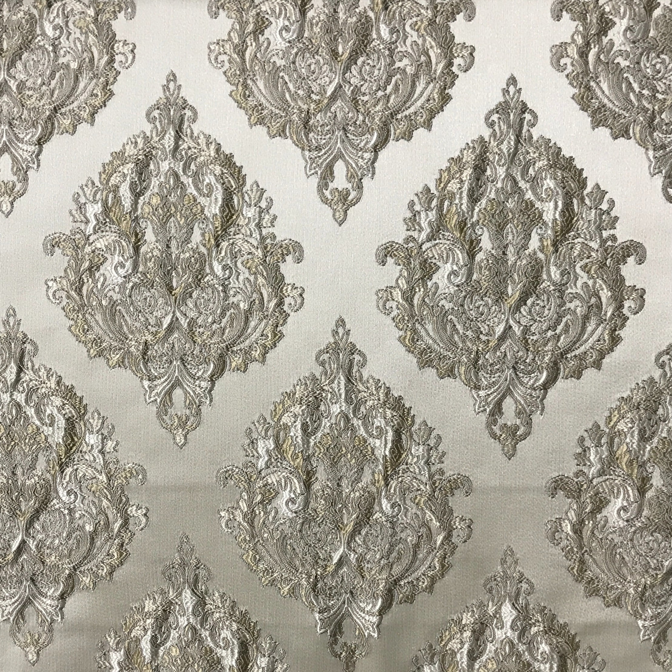 Decora Furnishings Luxurious Woven Jacquard Damask Motif Design ...