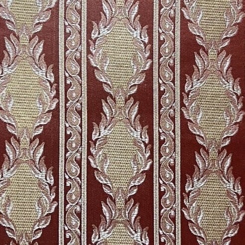 Decora Furnishings Woven Jacquard Damask Stripes Sewing and Craft ...