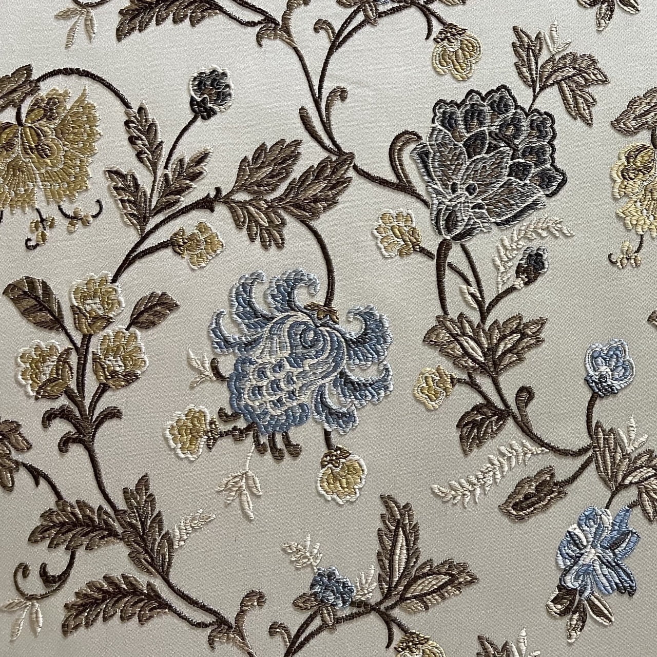 Decora Furnishings 54-Inch Luxurious Woven Floral Furnishing Fabric by ...