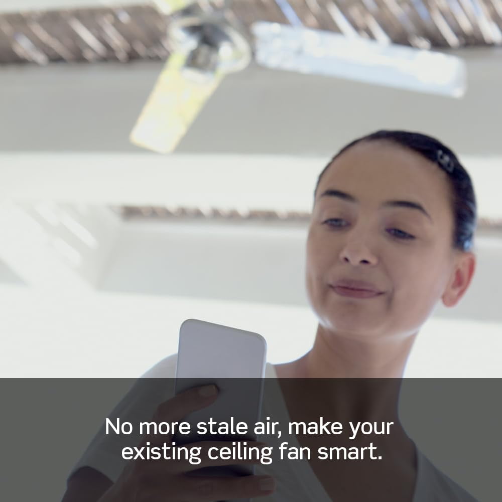 Decora Smart Fan Speed Controller, Wi-Fi 2nd Gen, Neutral Wire Required ...