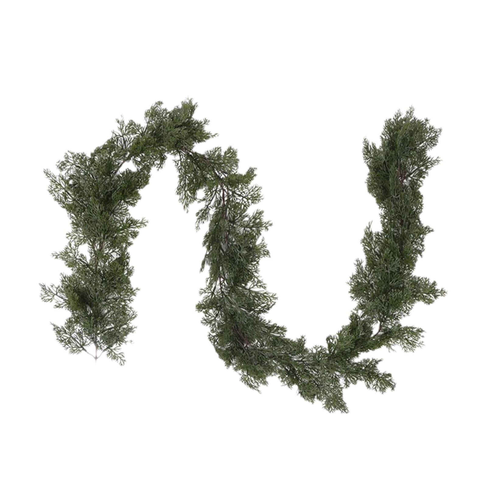 DecoraNest Artificial Christmas Garland, Realistic Greenery for Indoor ...