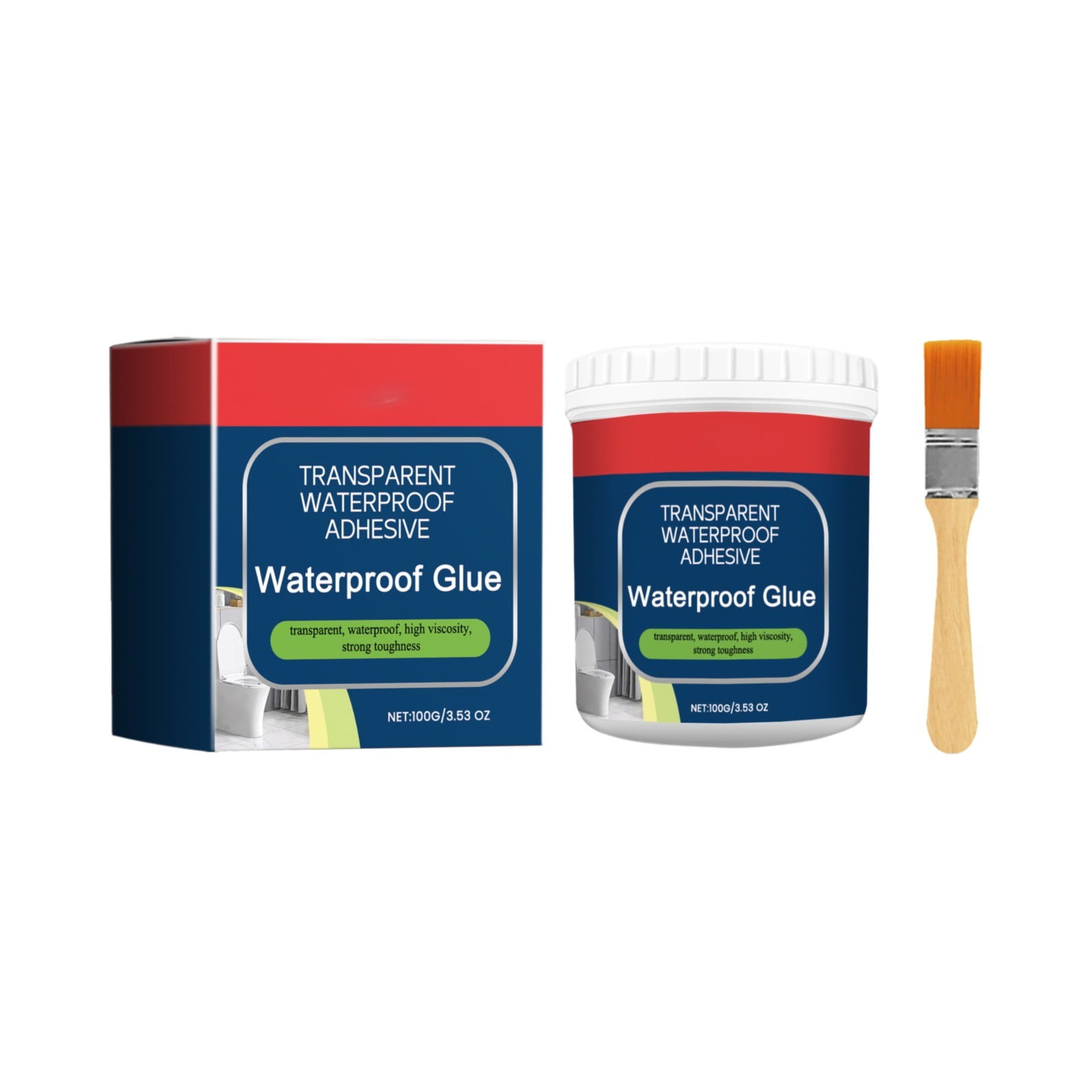 DecoraNest Repair Agent Leak Proof Paint, Transparent Liquid Sealant ...