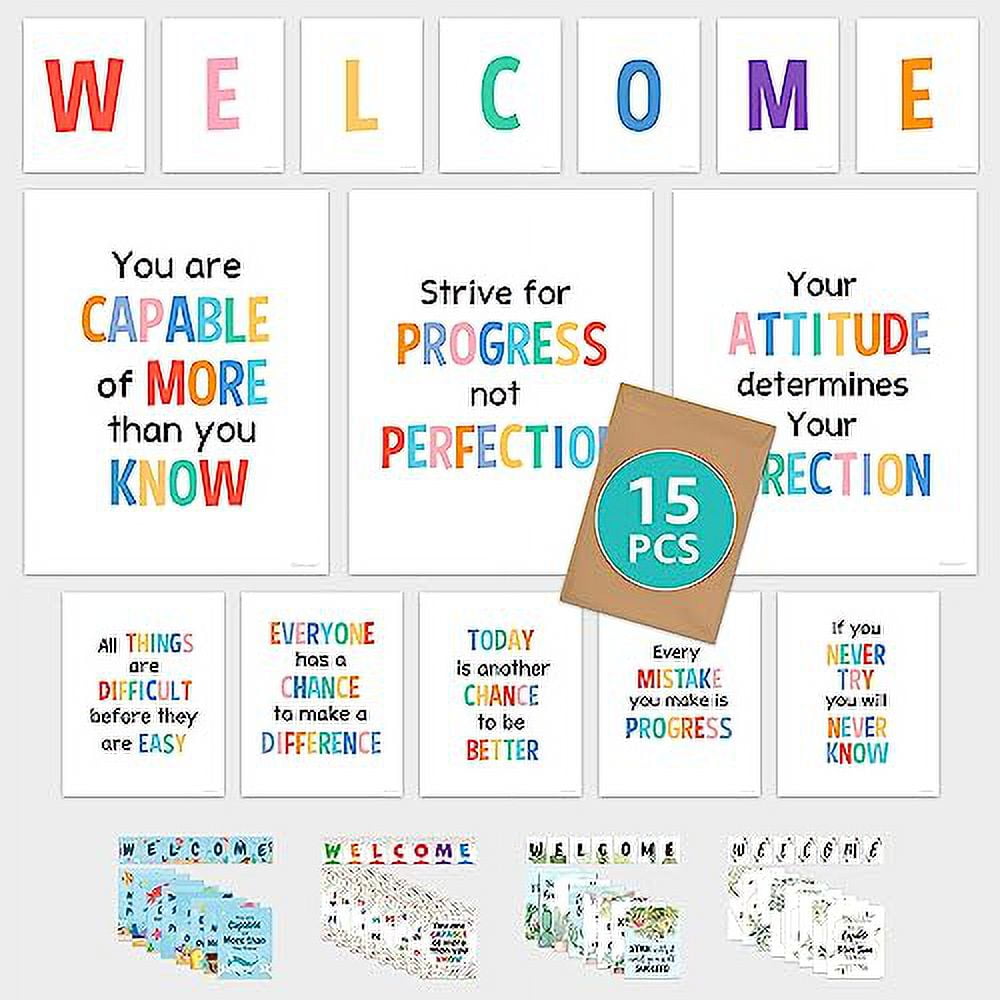 Decorably Welcome Posters for Classroom - 15 Welcome Sign Classroom ...
