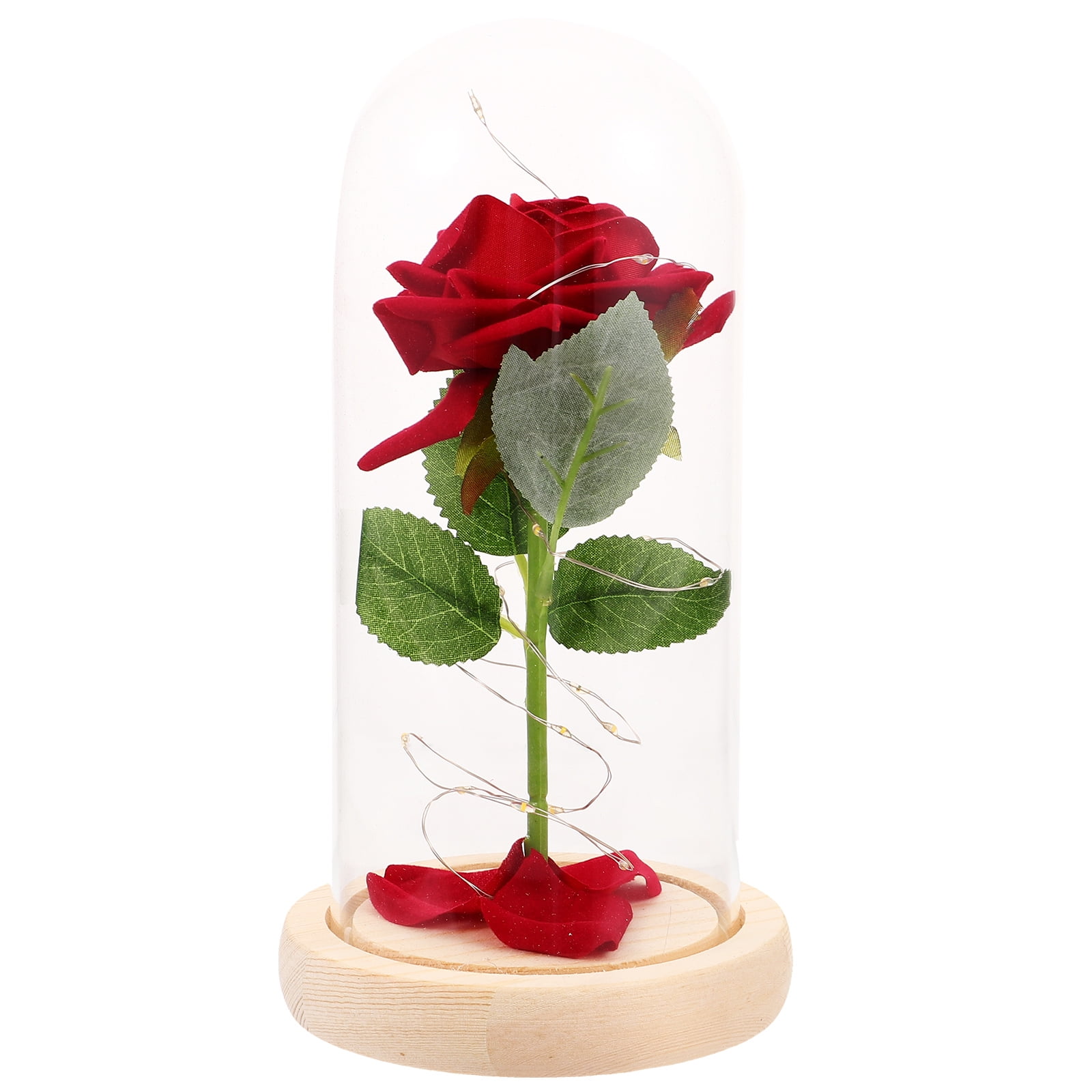 Decorate Decorative Lamp Rose Flower Decoration LED Rose Kit LED ...