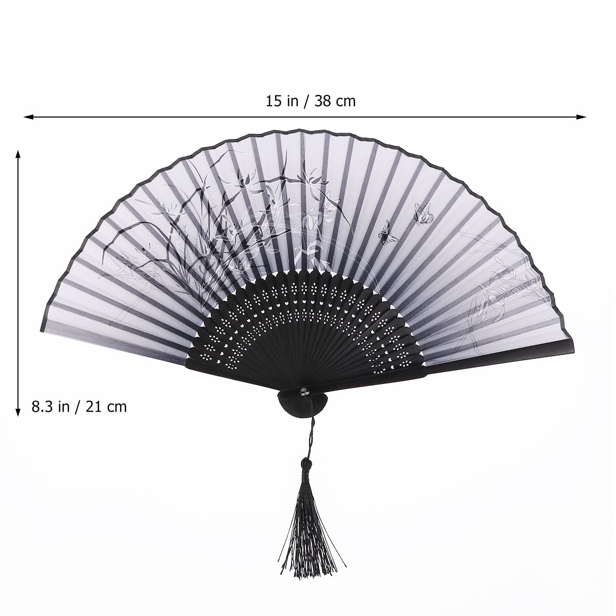 Decorate Floral Fan Delicate Fan Vintage Fan Hand Fan Japanese Decor ...