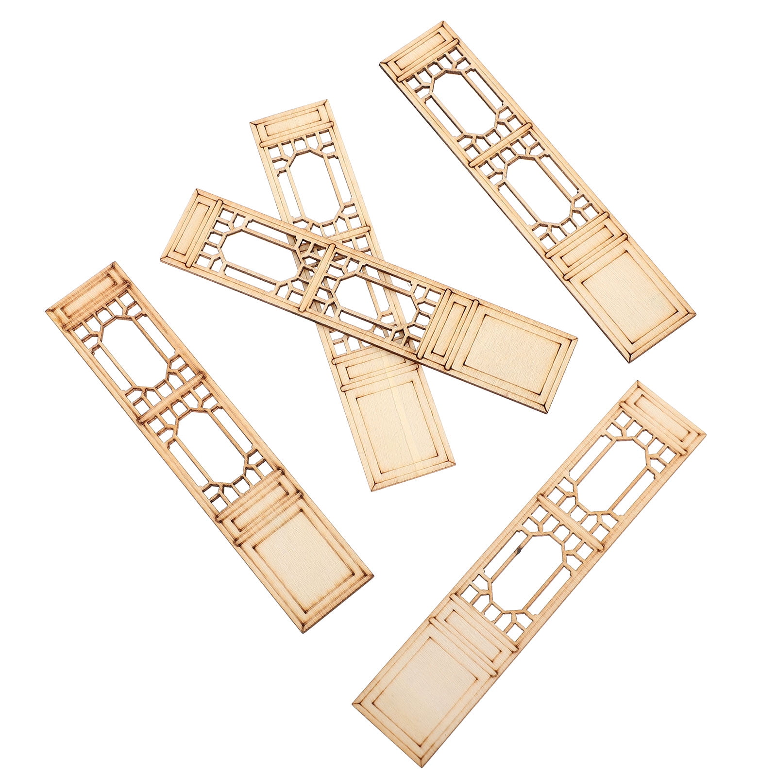 FRCOLOR Khaki DIY Craft Prop for Decor Multifunctional Wood Slice ...