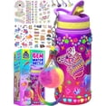 Decorate Your Own Water Bottle Kit for Girls - Gift for Girls Ages 5 6 ...