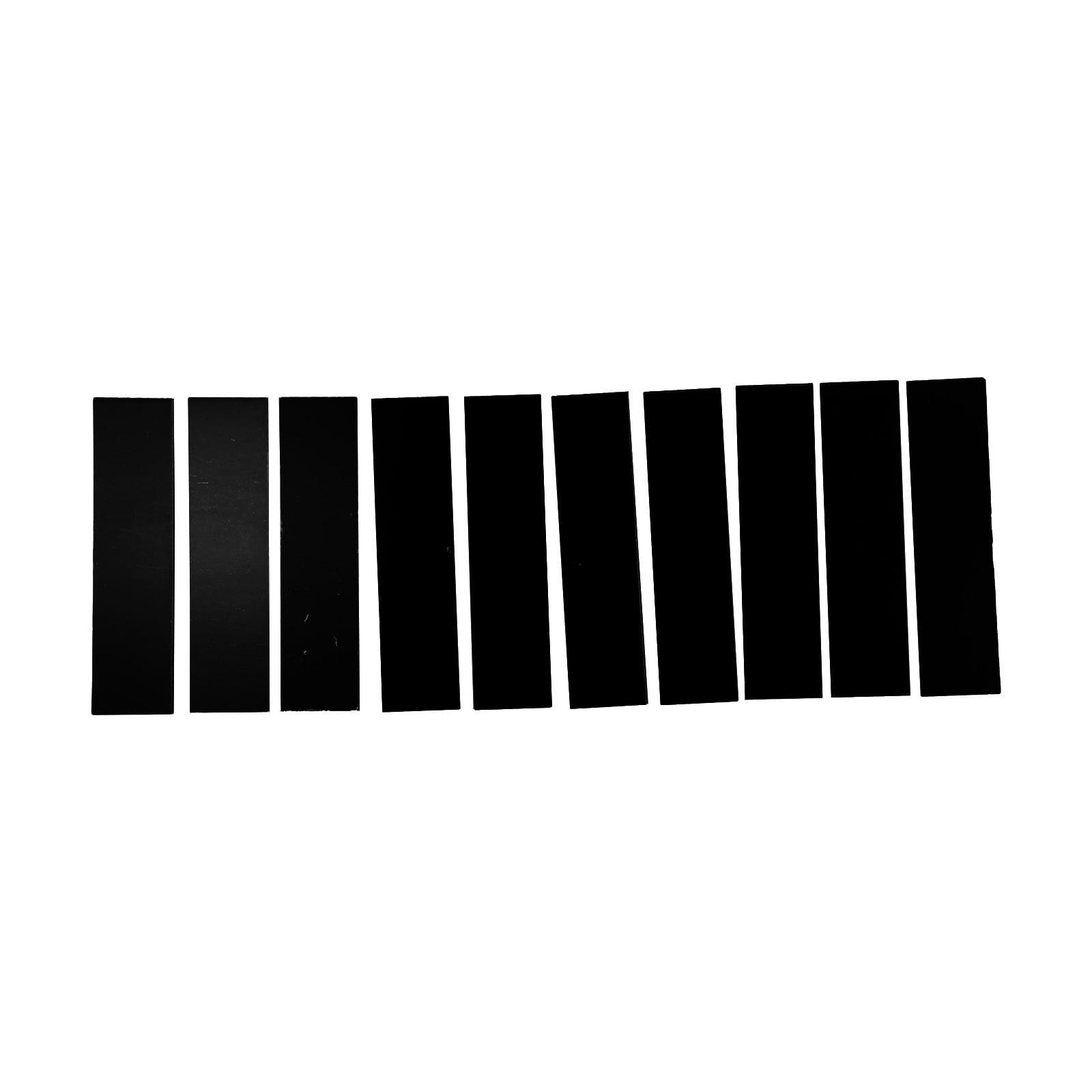 Decorate Your Space with 10Pcs Long Strip Acrylic Mirror Mosaic Wall ...