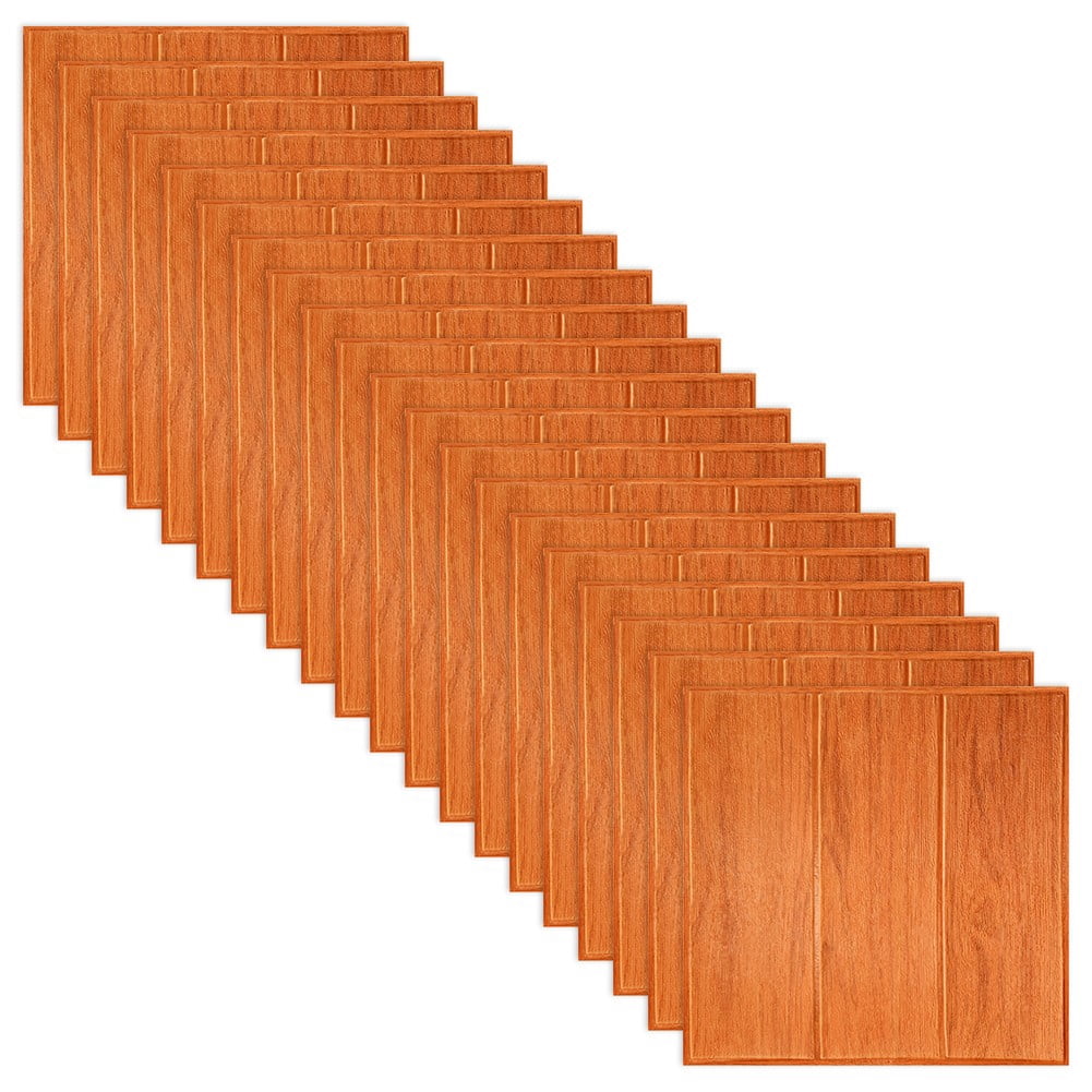 Decorate with Style 20 PCS 3D Self-Adhesive Tile Stone Brick Wall ...