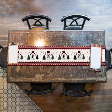 OurWarm Halloween Table Runner Kitchen Dining Table Decoration for ...