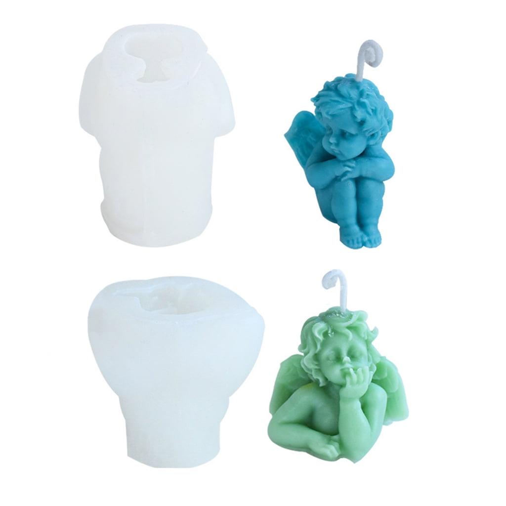 Decorating Castings Epoxy Moulds 3D Candle Making Baking Silicone DIY ...