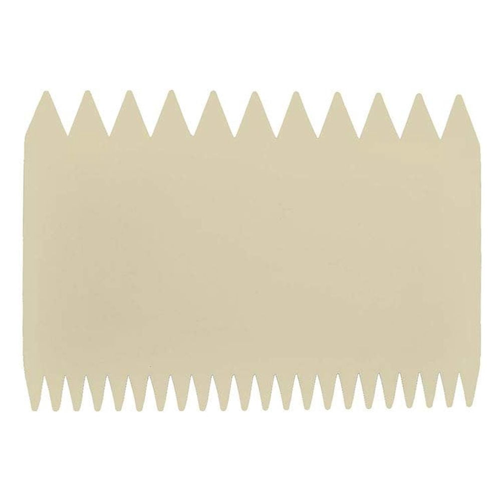 Decorating Comb, Poly, 4 1/4
