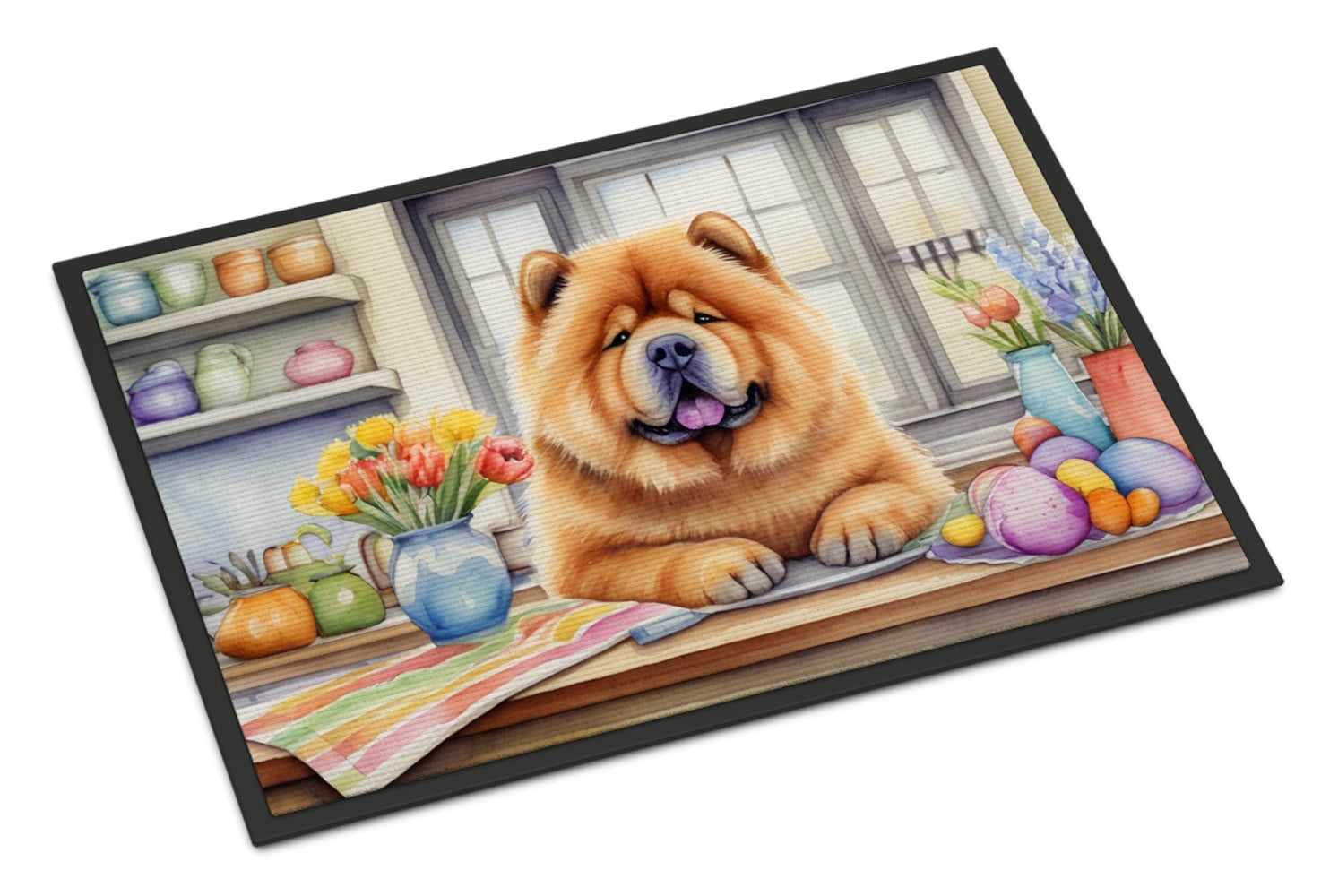 Decorating Easter Chow Chow Doormat 36 in x 24 in - Walmart Business ...