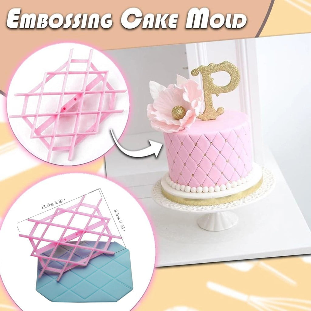 Decorating Tools Cake Fondant Craft Icing Embossing Cake Plunger Sugar ...