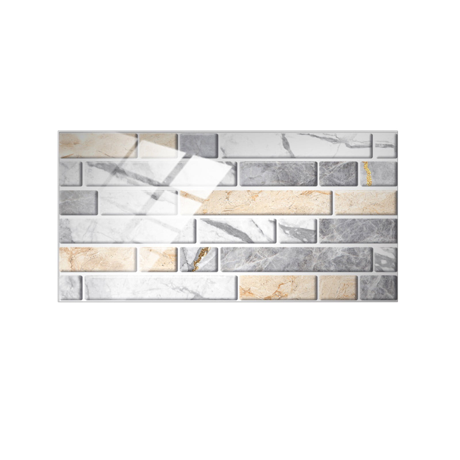 Decoration Adhesive Wall Tile Stickers 1PC Kitchen Sticker 2D Bathroom ...