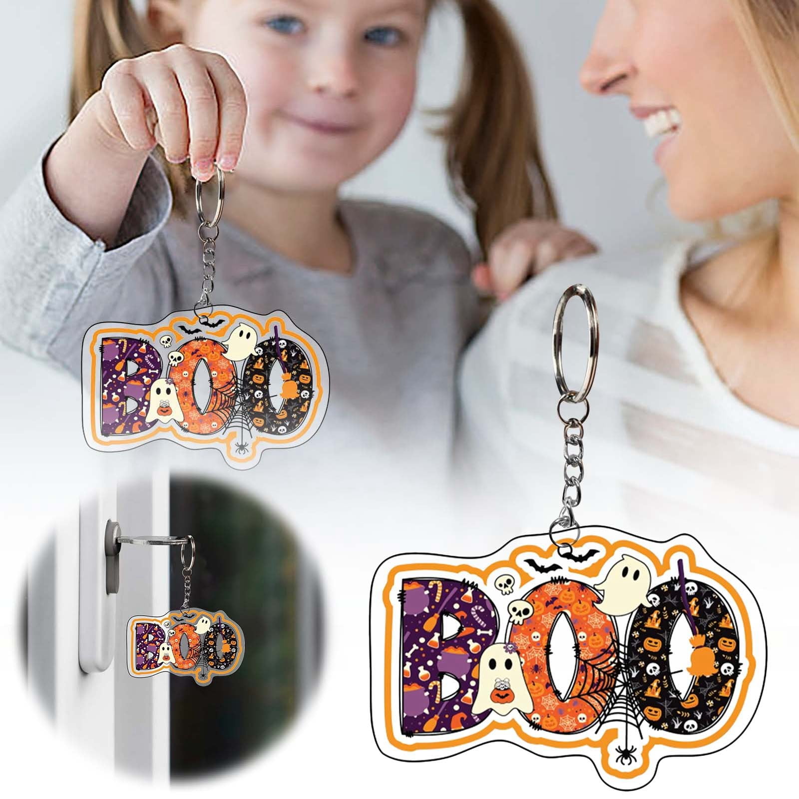 Decoration Animated Hanging Pendant With Red Glowing Eyes Glowing White ...