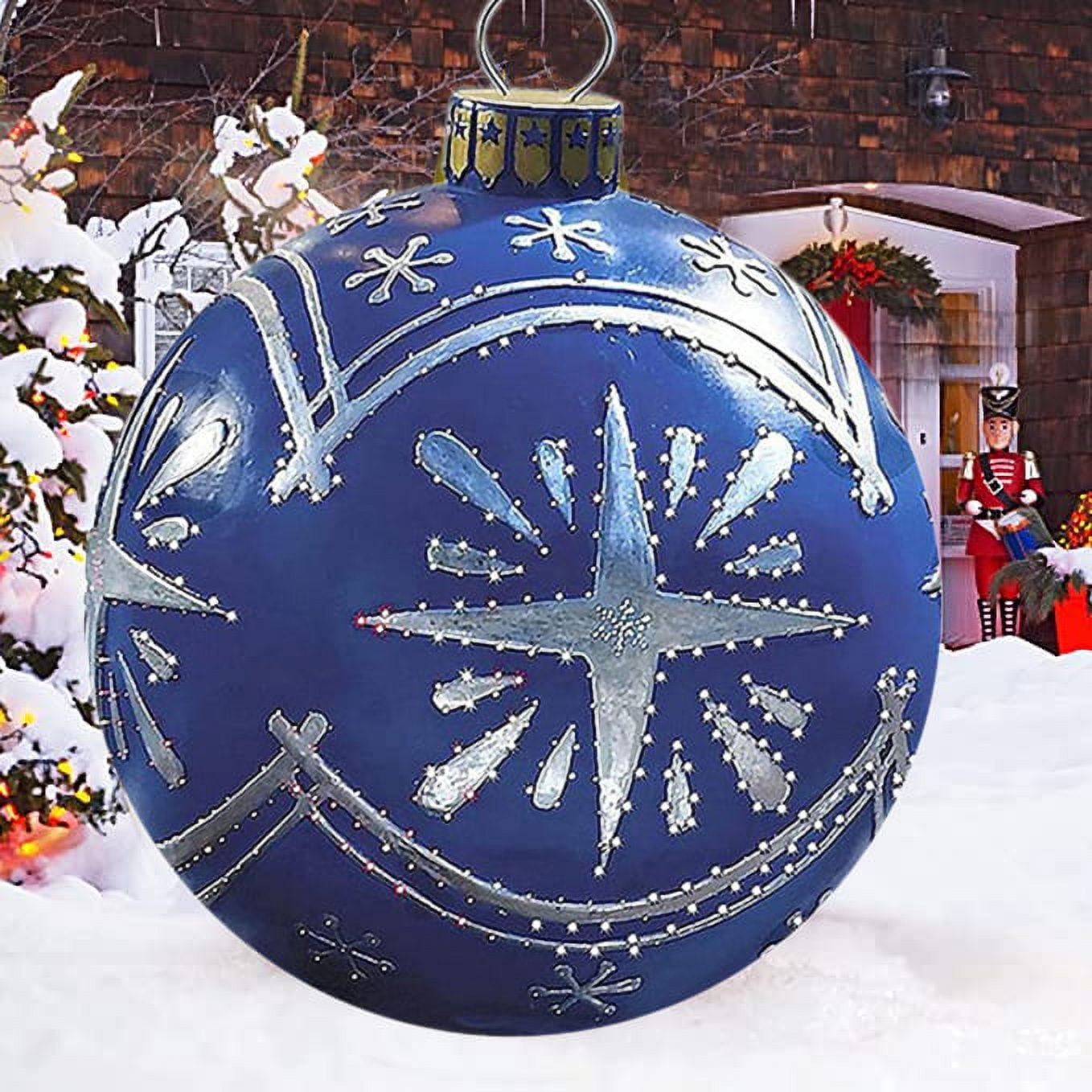 Decoration Balls Christmas Balls Ornaments Christmas Inflatable Ball ...