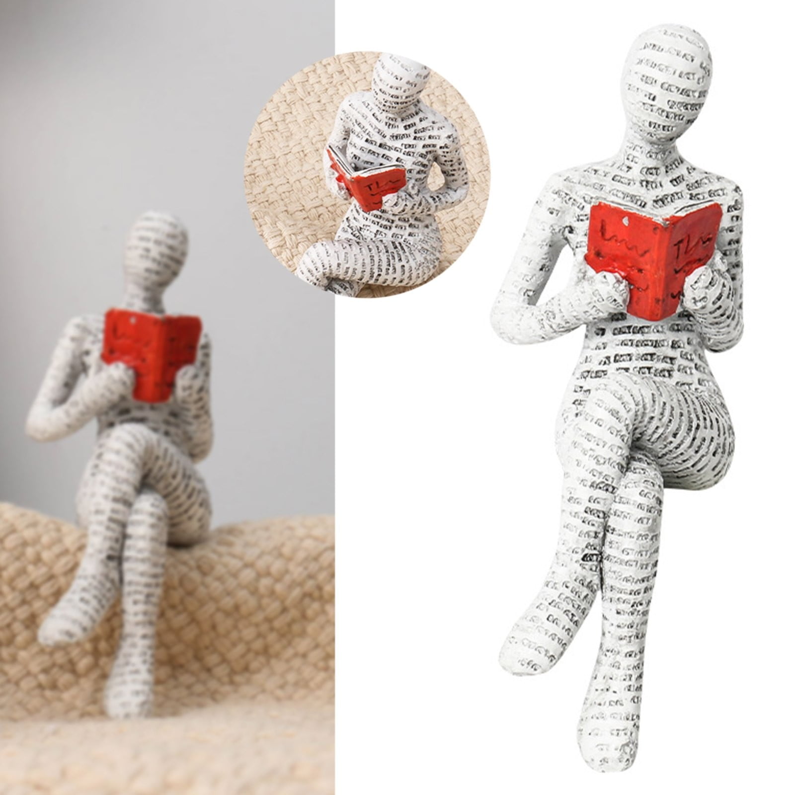 Decoration & Clearance Figurines Bookshelf Decor Statues Home Decor ...
