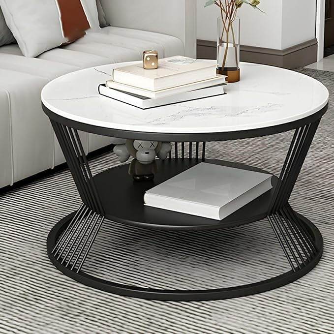 Decoration Crown Coffee Table for Living Room End Table for Small Space ...