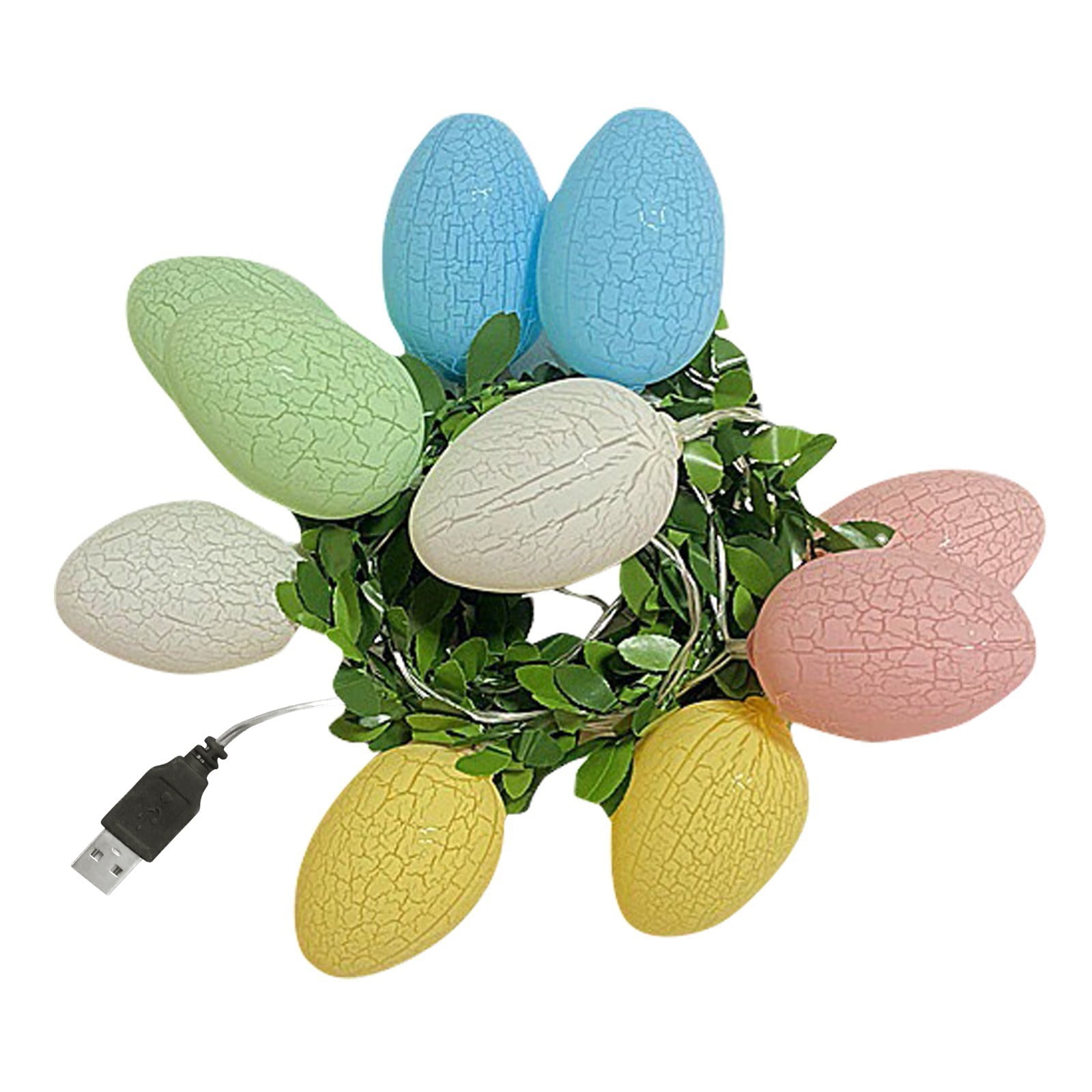 Decoration Day String Easter String LED Lights Cracked Lights Chicken ...
