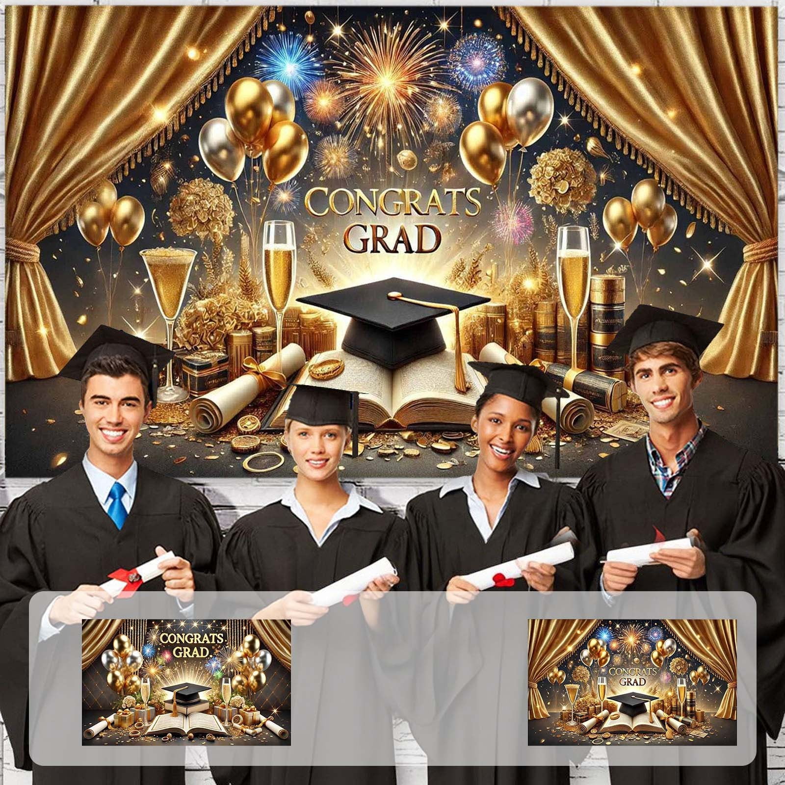 Decoration for Graduation Party in 2025, 71x43 Inch Graduation Season ...
