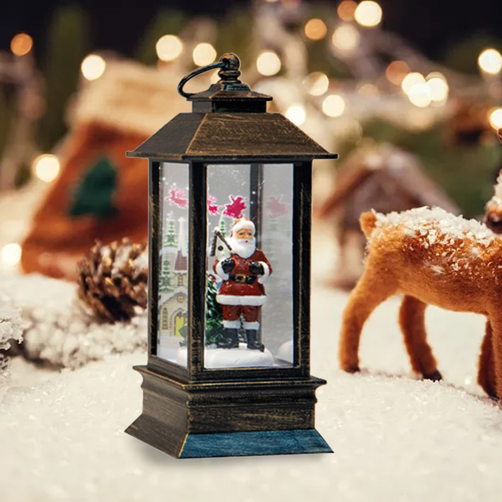 Decoration Interior Scene Wind Christmas Small Desktop Layout Home ...