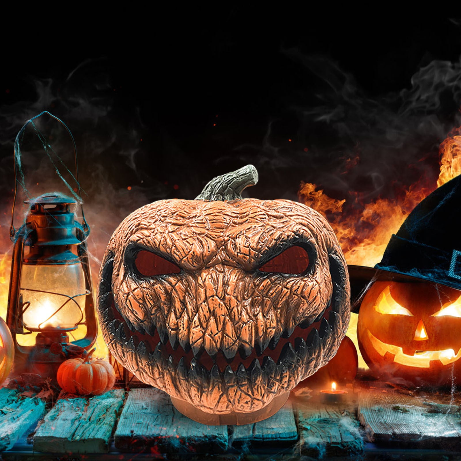 Decoration Mutant Pumpkin Scary Pumpkin Home Decor - Walmart.com