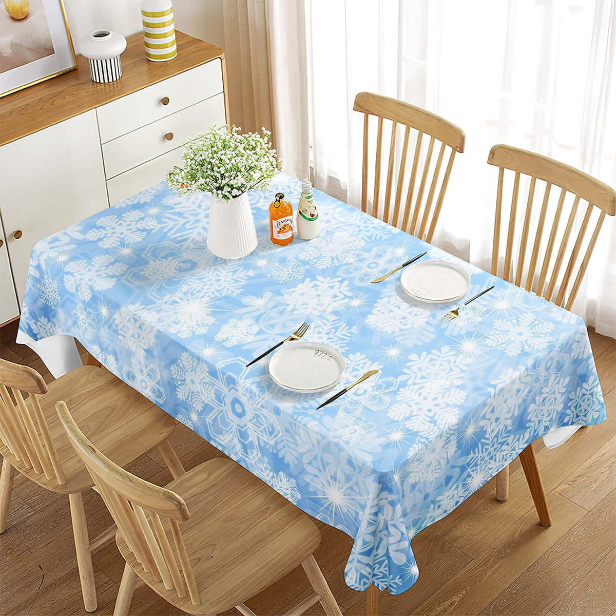 Decoration Party Table Room Dining Kitchen for Cover Table Rectangle ...